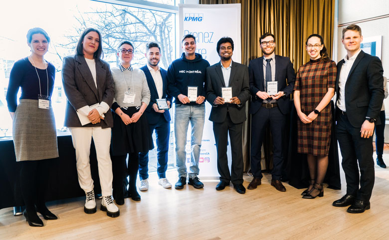 Victory in the KPMG business strategy case competition | News | HEC ...