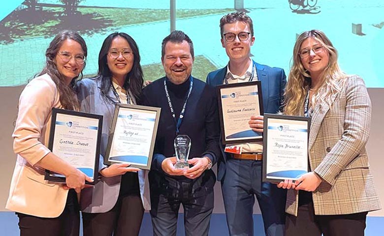 2nd place in Rotterdam for the BBA team from HEC Montréal | News | HEC ...