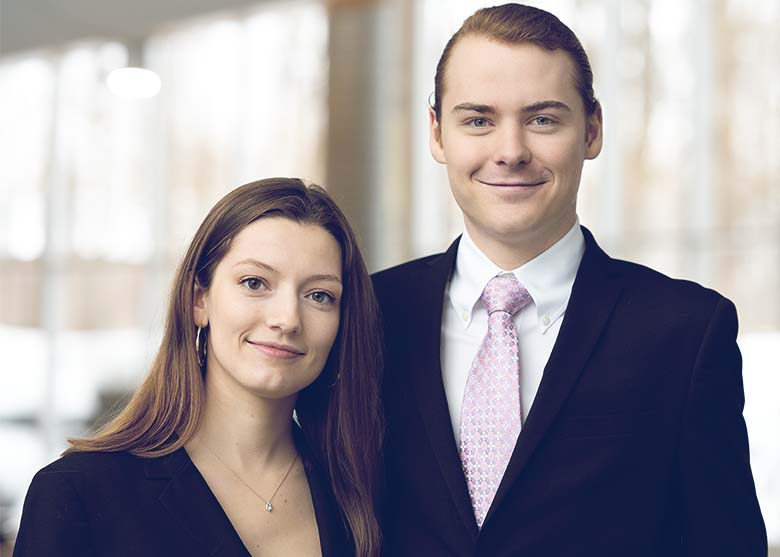 Anna Mercier and Jules Trolet, winners of the CEOx1 Day program | HEC ...